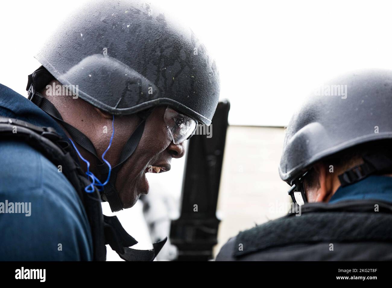 Chief Gunner’s Mate Caprice Pryor, assigned to the Arleigh Burke-class ...