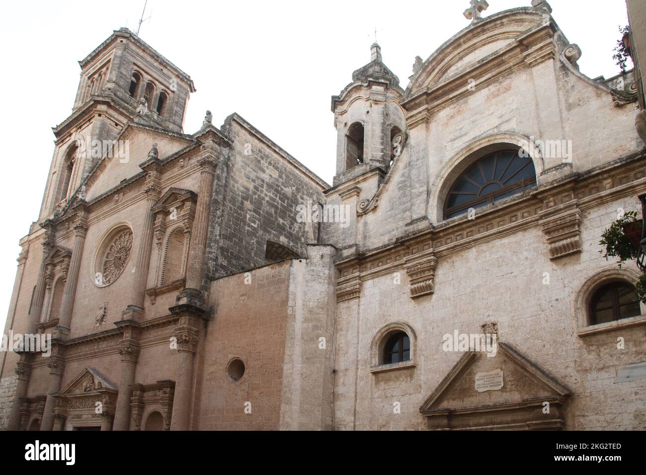 Fasano, Italy. Exterior view of the Church of Saint John Baptist ...