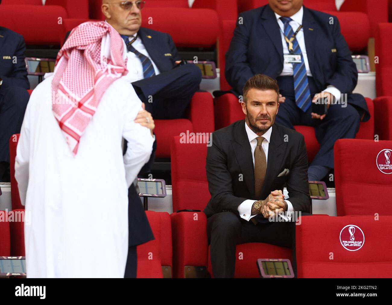 Qatar world cup 2022 david beckham hi-res stock photography and images ...