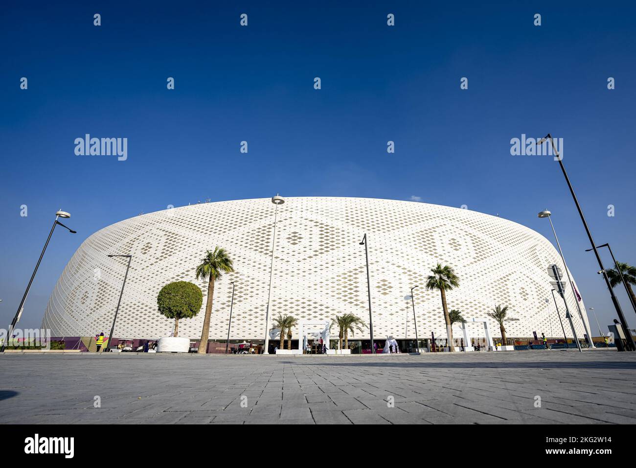 DOHA, 21-11-2022 Al Thumama Stadium World Cup 2022 in Qatar game between Senegal and Netherlands ...