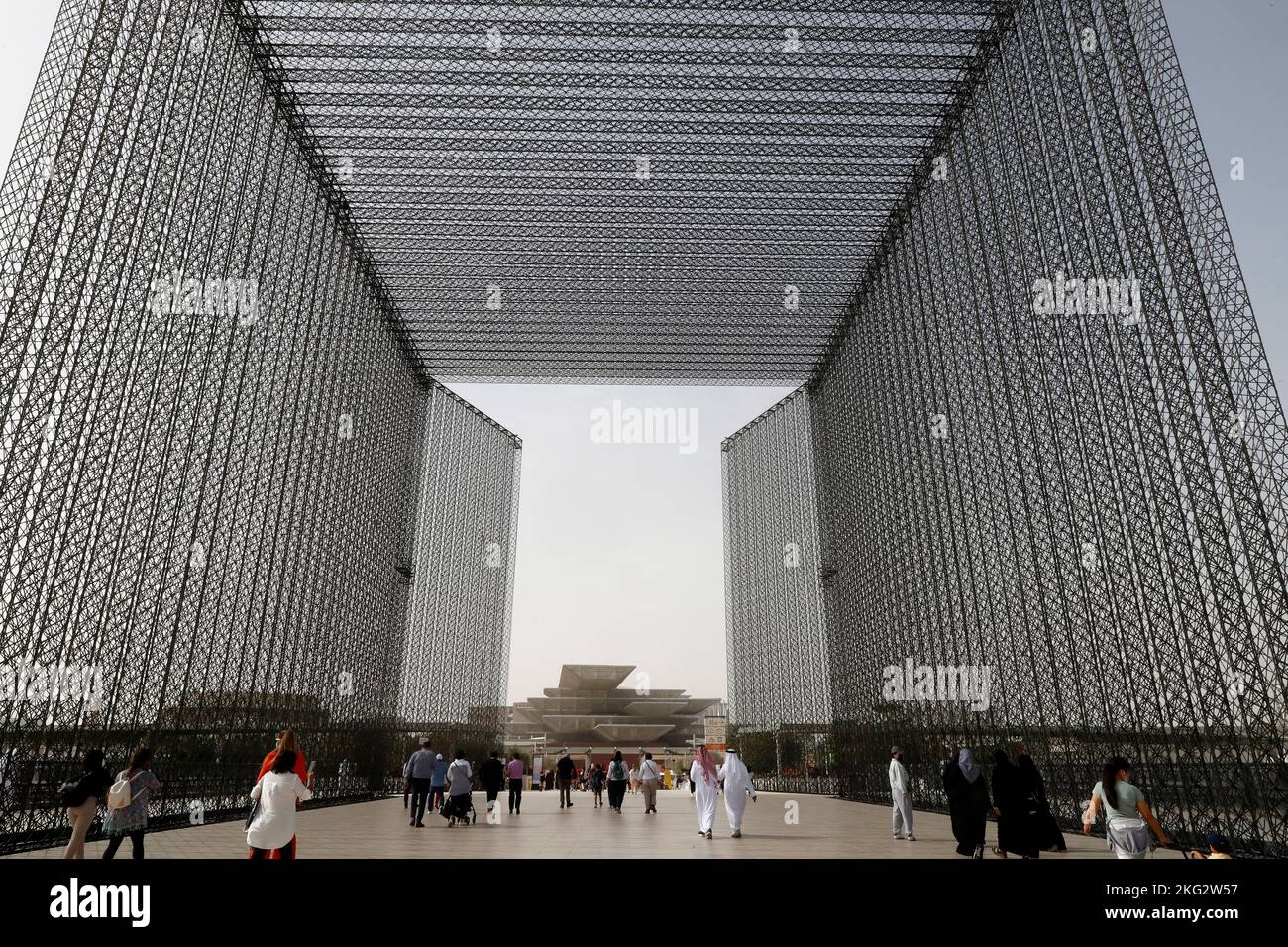 Day time view of the Opportunity Portal structure at the entrance of ...