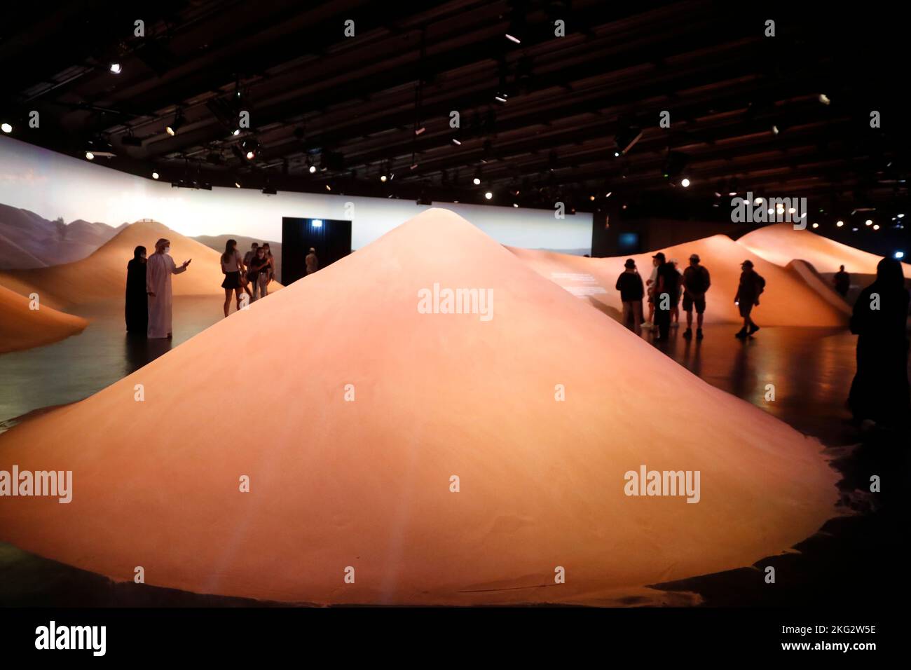 UAE Pavilion at Expo 2020 Dubai. United Arab Emirates Stock Photo - Alamy