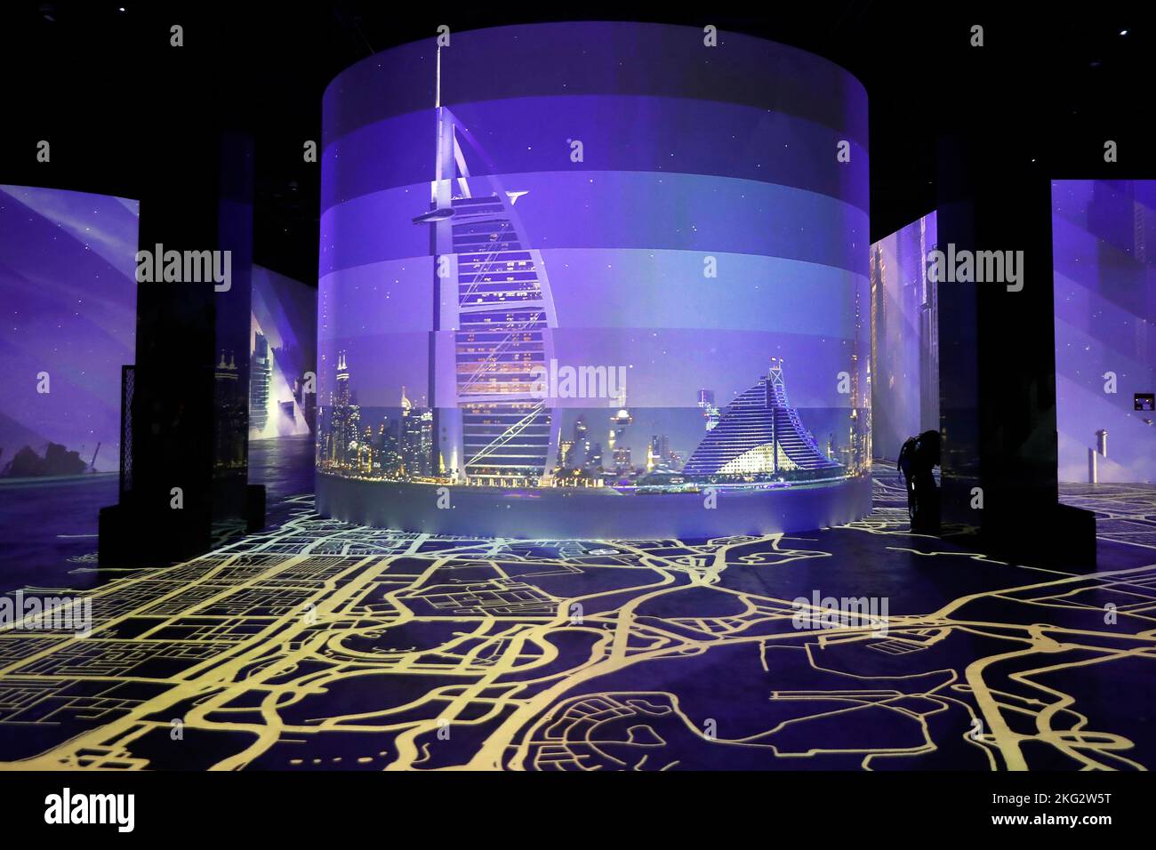 Dubai Immersive Digital Art Exhibition at Infinity des Lumieres ( Atelier des lumieres). Dubai ...