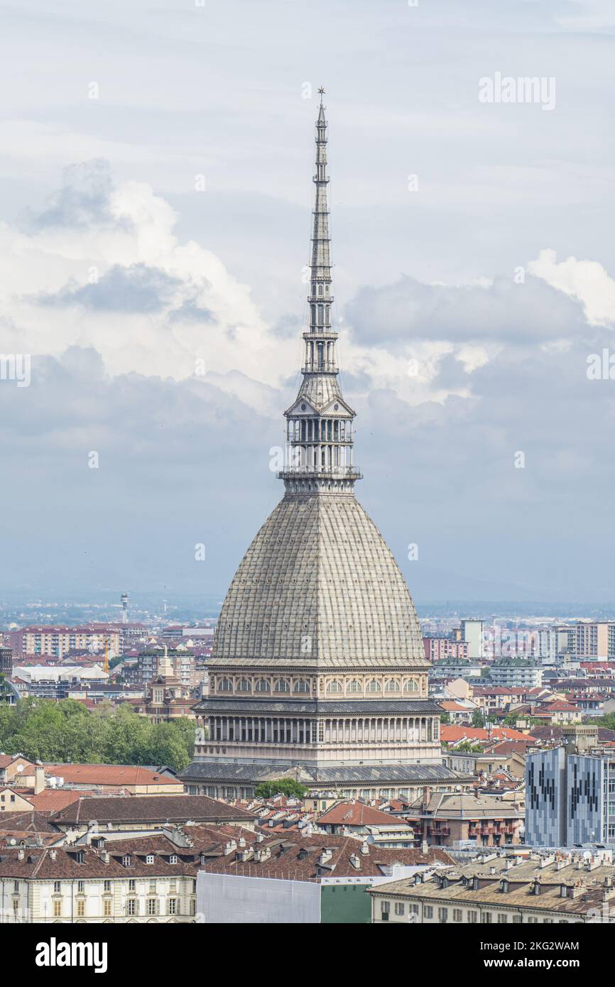 Aerial view mole antonelliana hi-res stock photography and images - Alamy