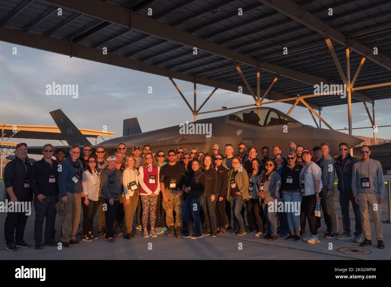 Members of the Joint Civilian Orientation Conference pose for a group ...