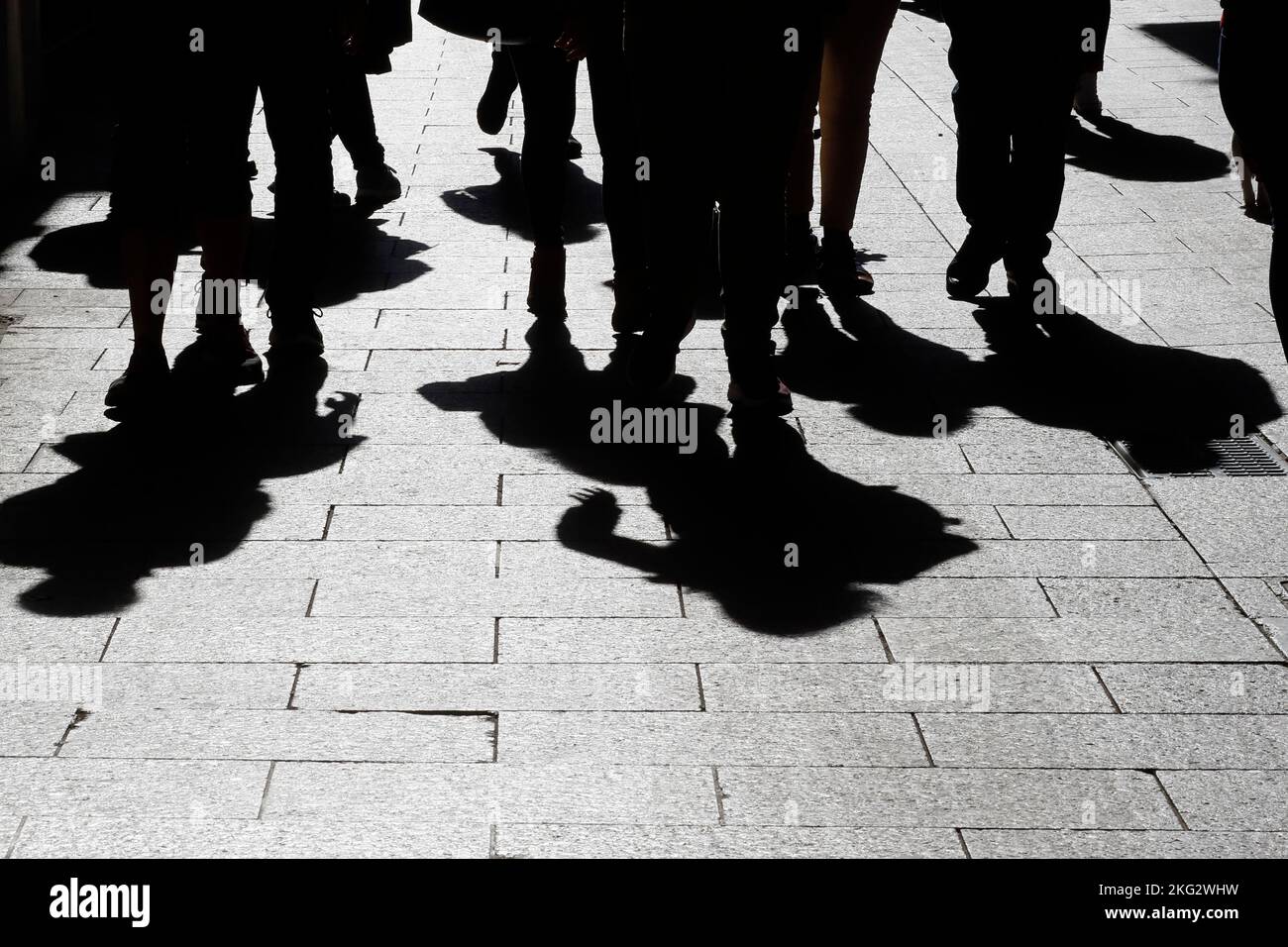 Blurry figure walking hi-res stock photography and images - Alamy