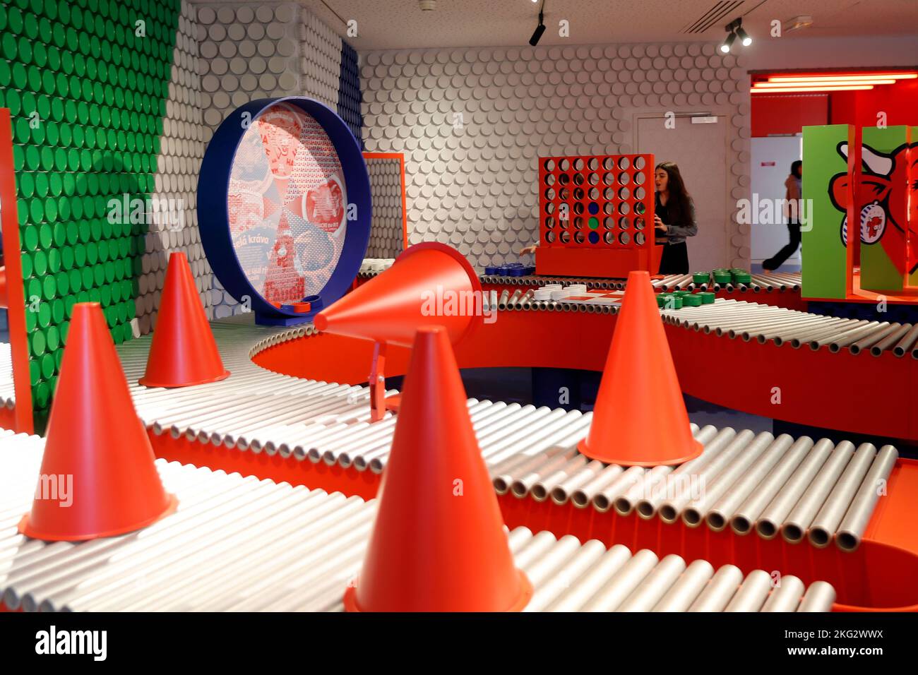 The Laughing Cow museum. The Laughing Cow ( Vache Qui Rit ) is a French ...