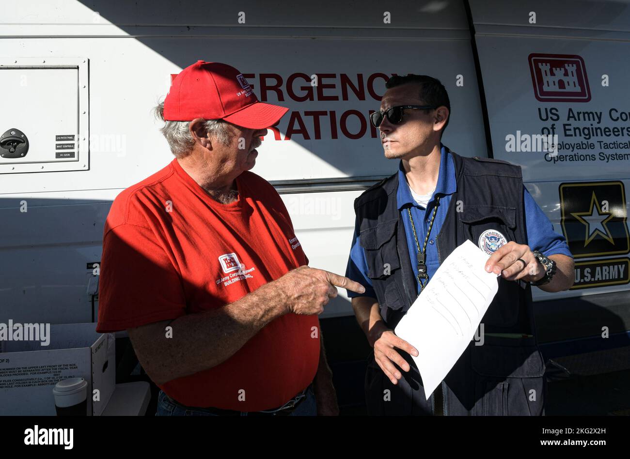 U.S. Army Corps of Engineers, Operation Blue Roof MCV2, manned by USACE ...