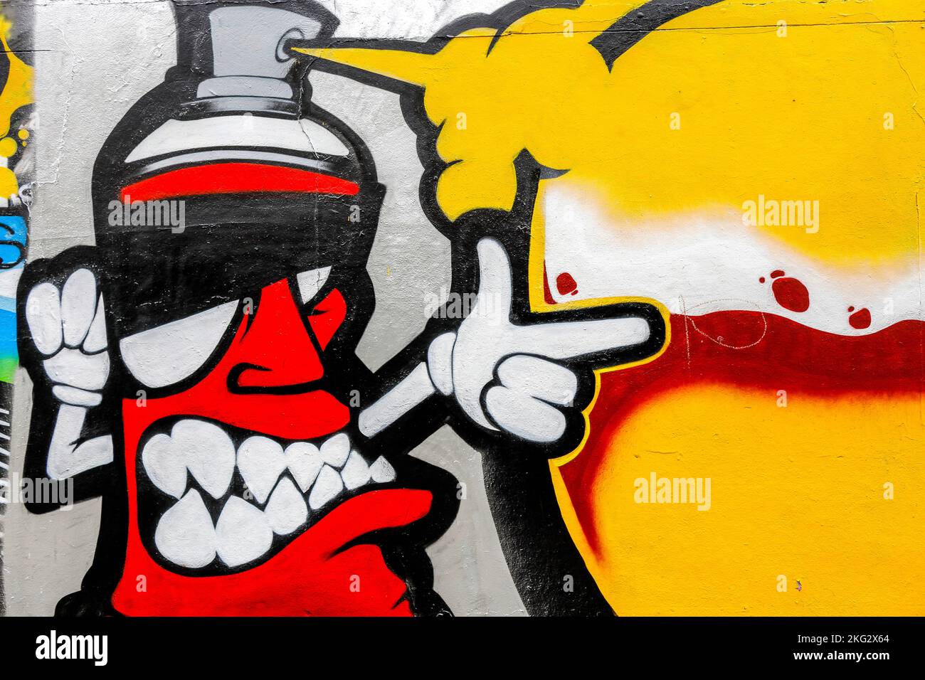Street art in Paris, France Stock Photo - Alamy
