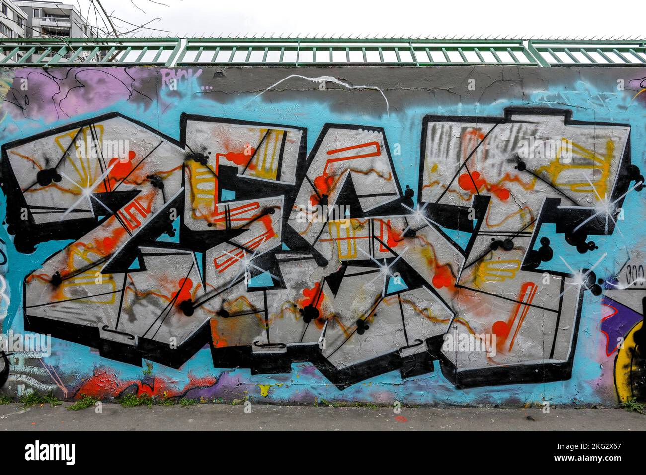 Street art in Paris, France Stock Photo - Alamy