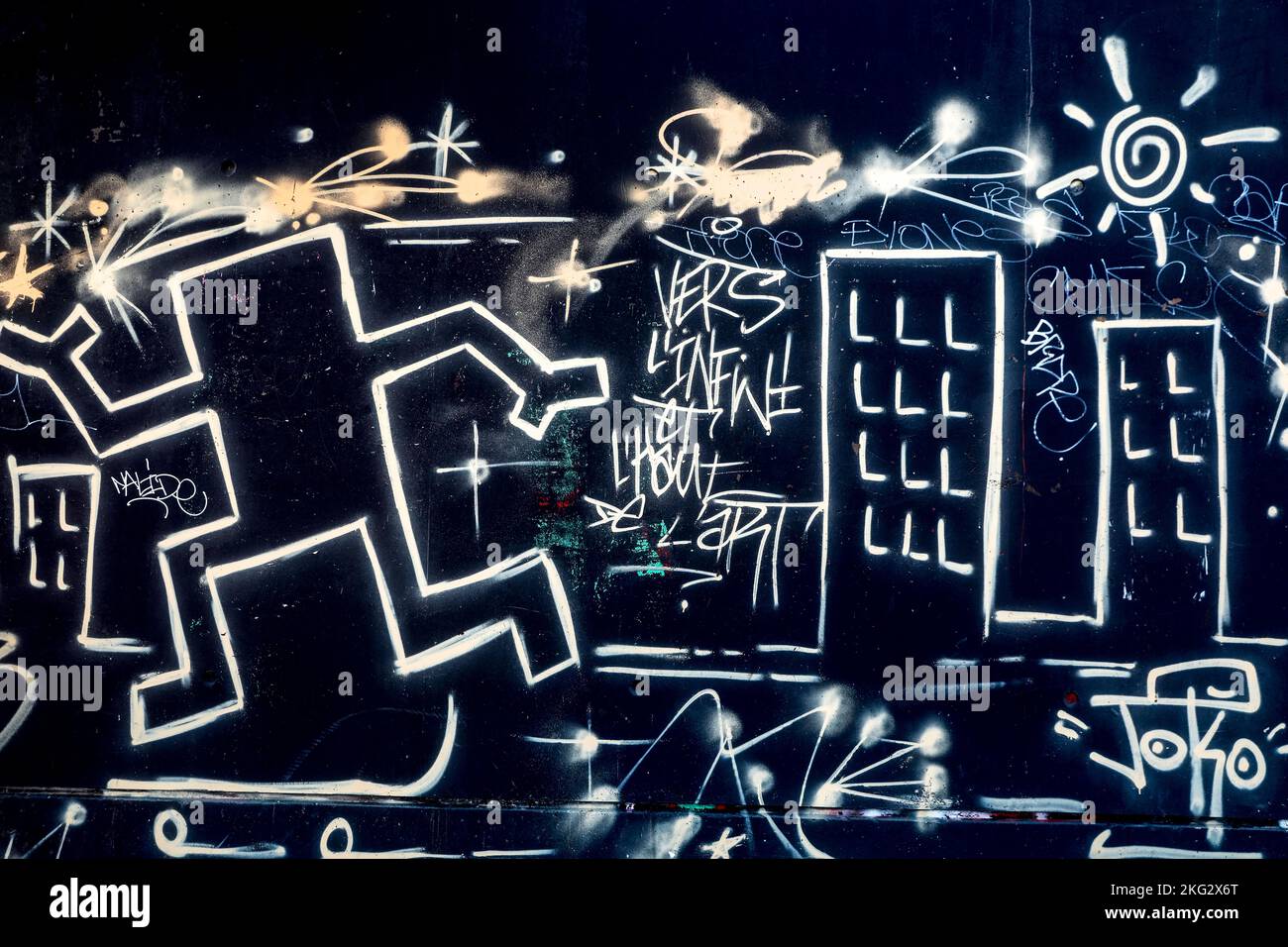 Street art by Joko in Paris, France Cette image n'est pas tombée dans ...