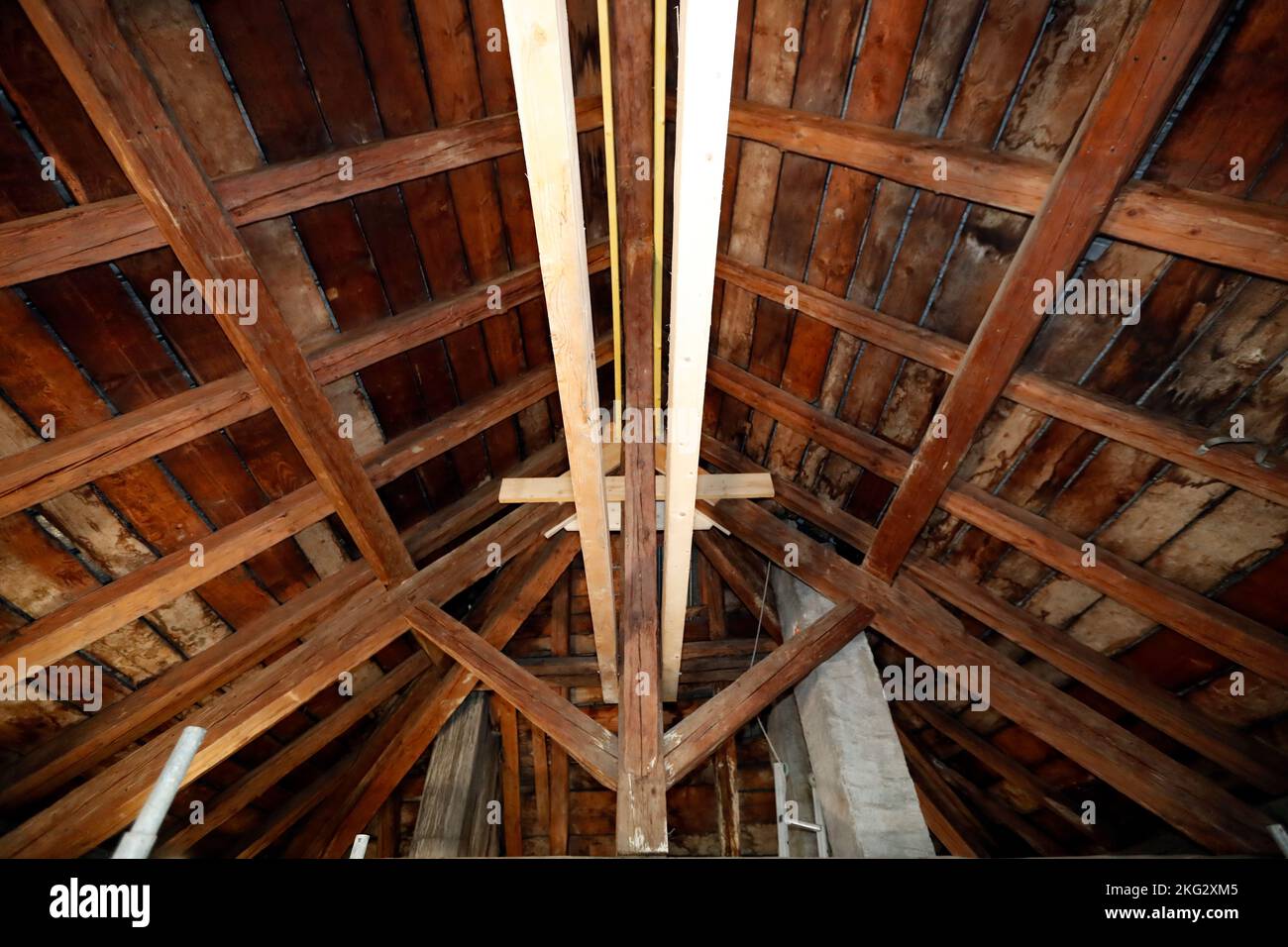 Interior of a house under renovation Stock Photo - Alamy