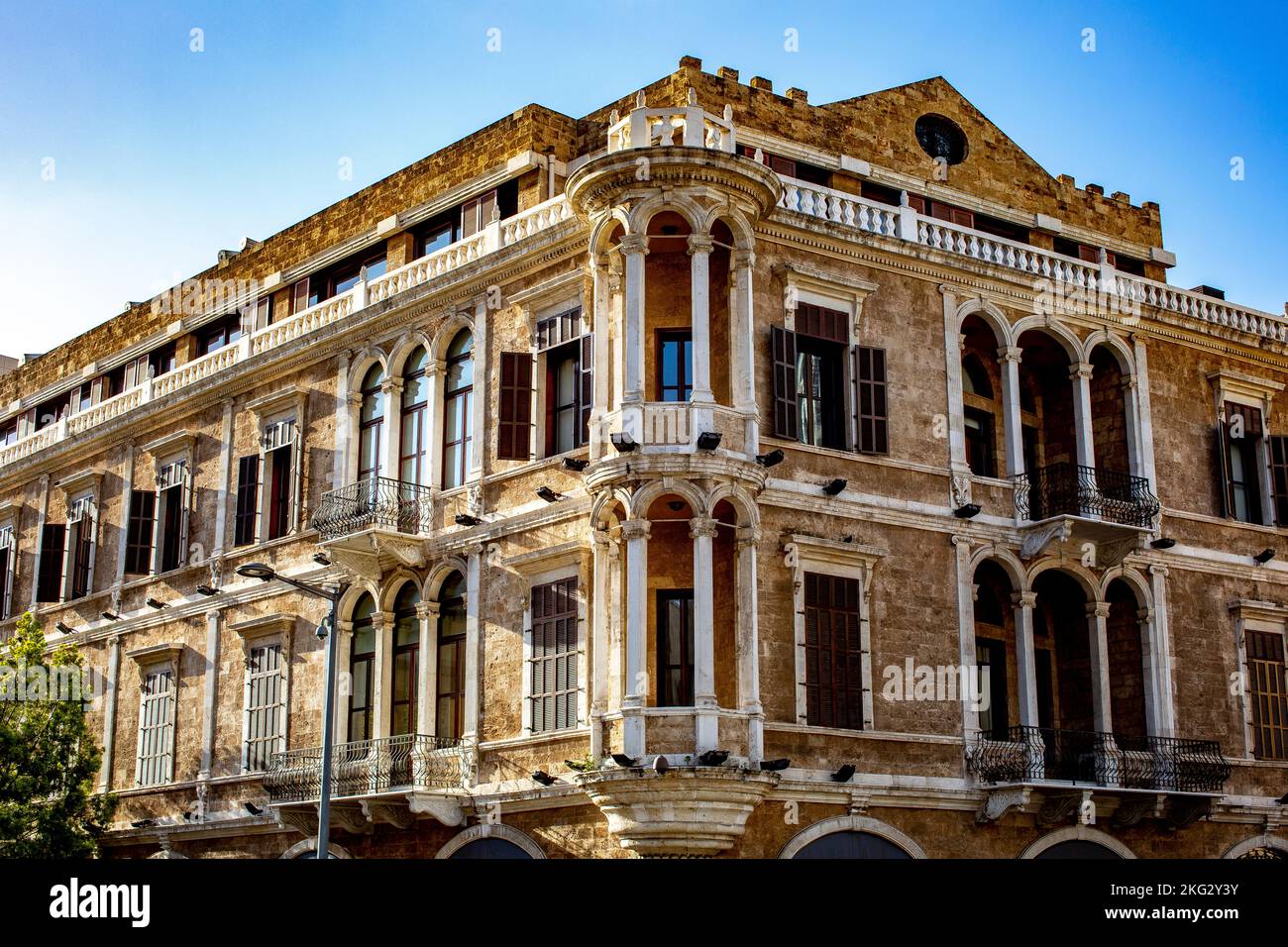 Heritage building in Beirut, Lebanon Stock Photo - Alamy