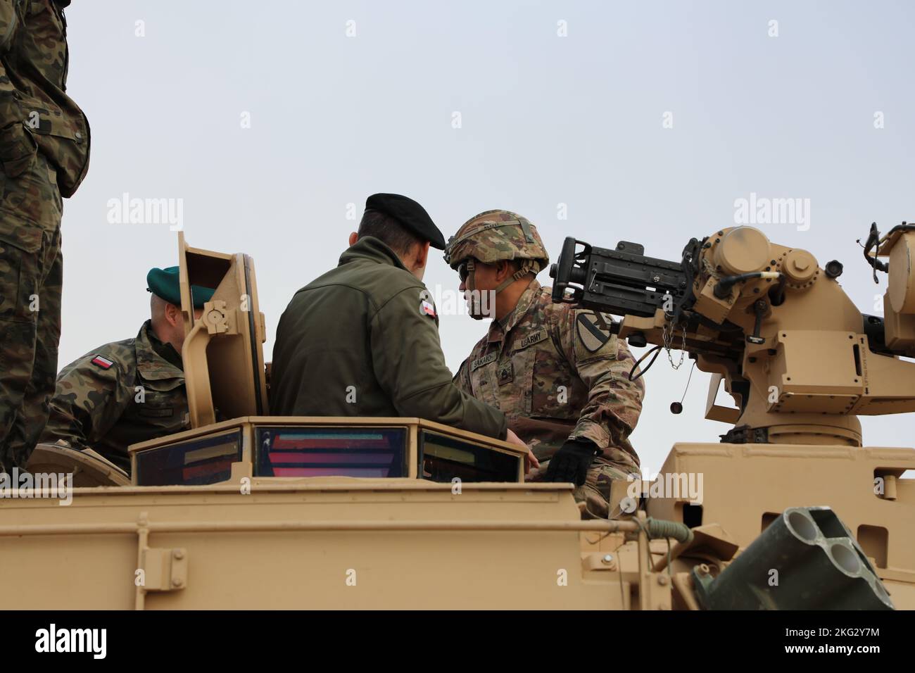 A GREYWOLF Trooper, assigned to Bravo Company, 1st Battalion, 12th ...