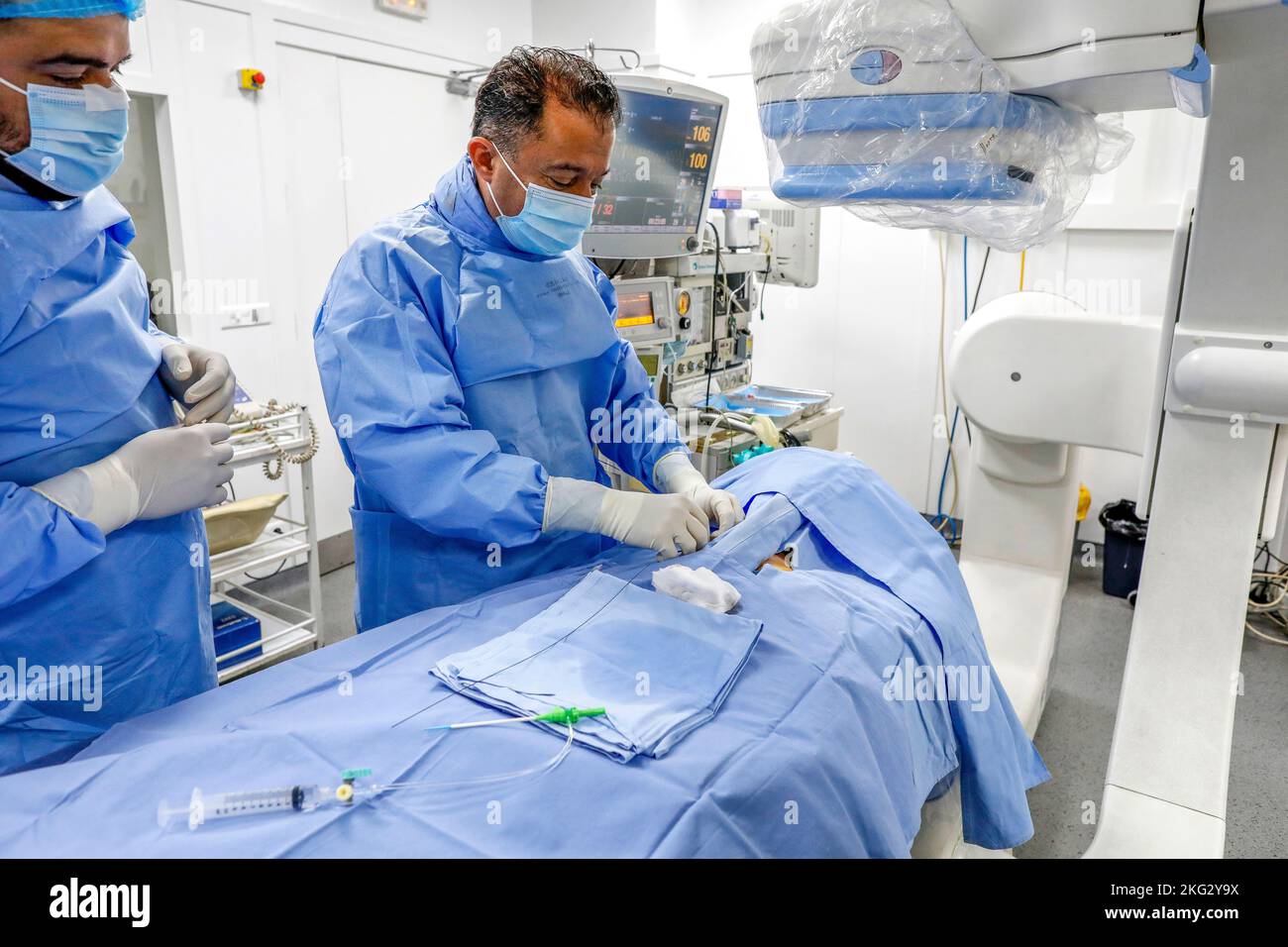 Cardiac surgery at Hotel Dieu de France hospital in Beirut, Lebanon ...
