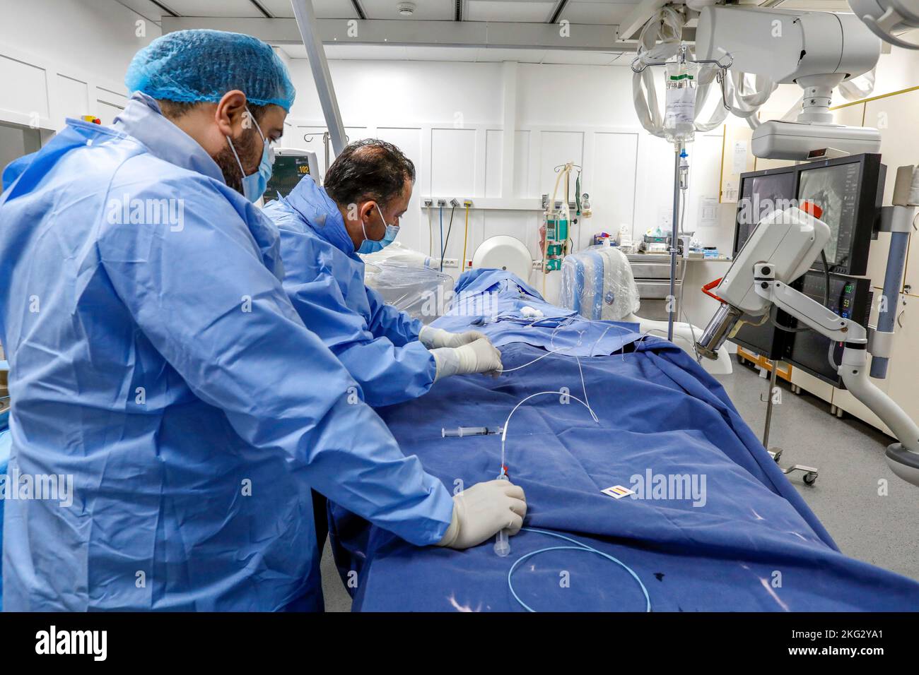 Cardiac surgery at Hotel Dieu de France hospital in Beirut, Lebanon ...