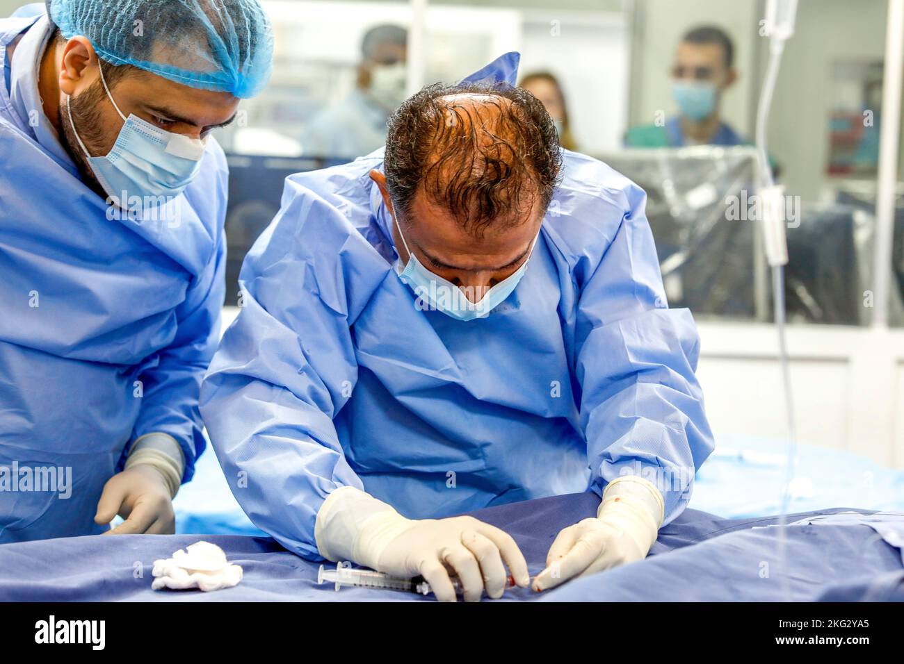 Cardiac surgery at Hotel Dieu de France hospital in Beirut, Lebanon ...