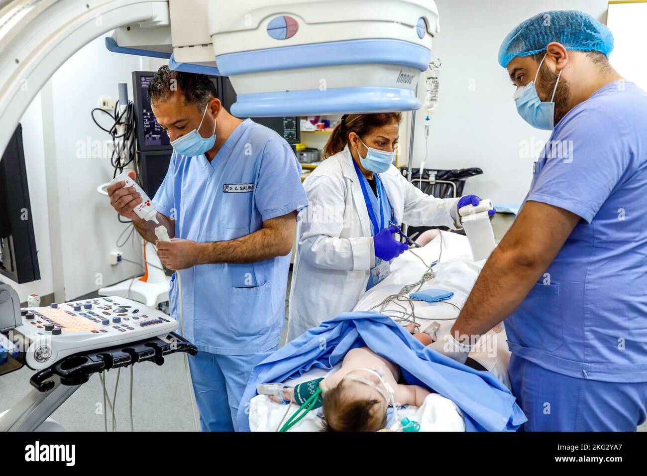 Cardiac surgery at Hotel Dieu de France hospital in Beirut, Lebanon ...