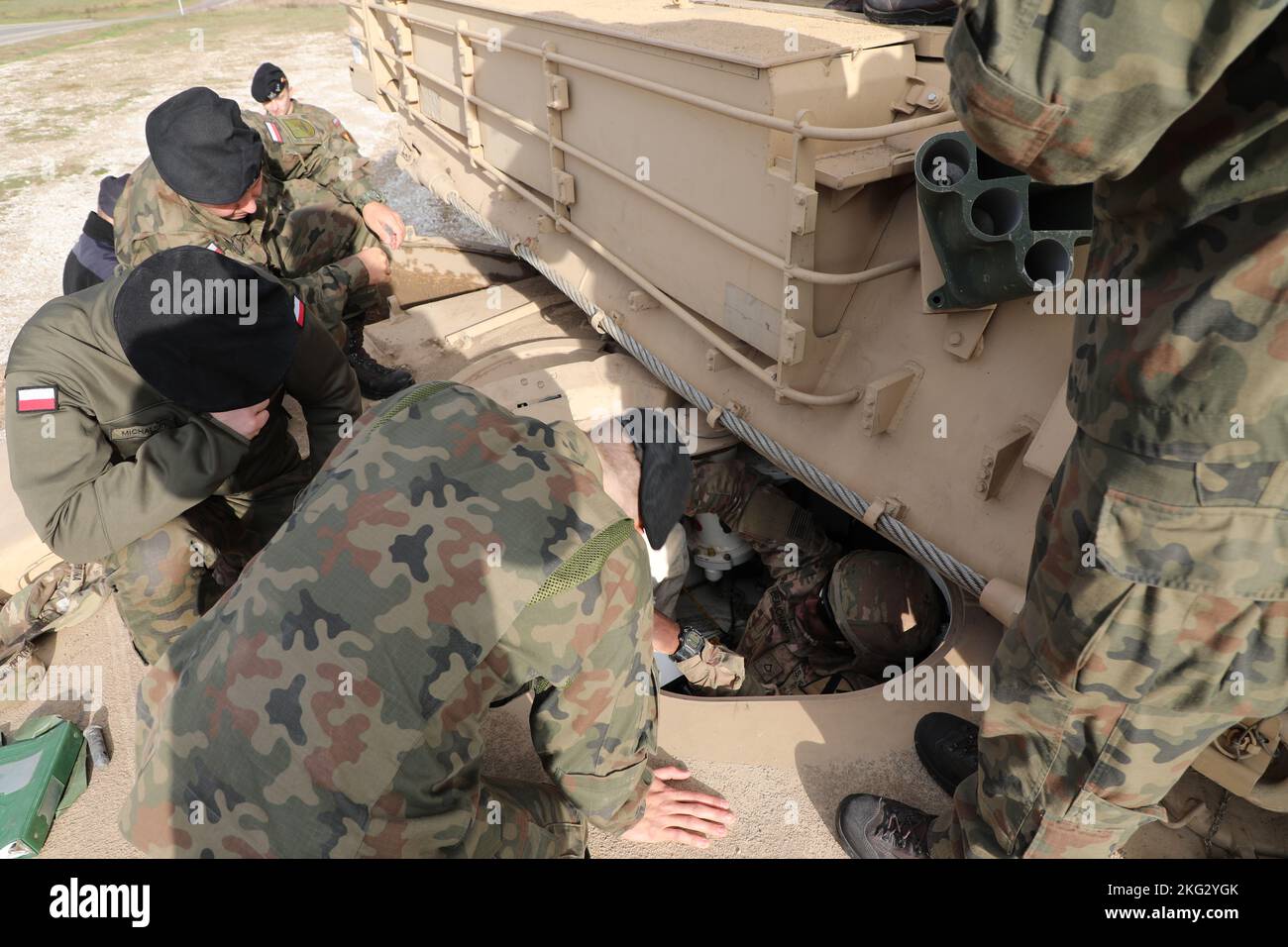 GREYWOLF Trooper, Pfc. Makindy Beauchamp, assigned to Bravo Company ...