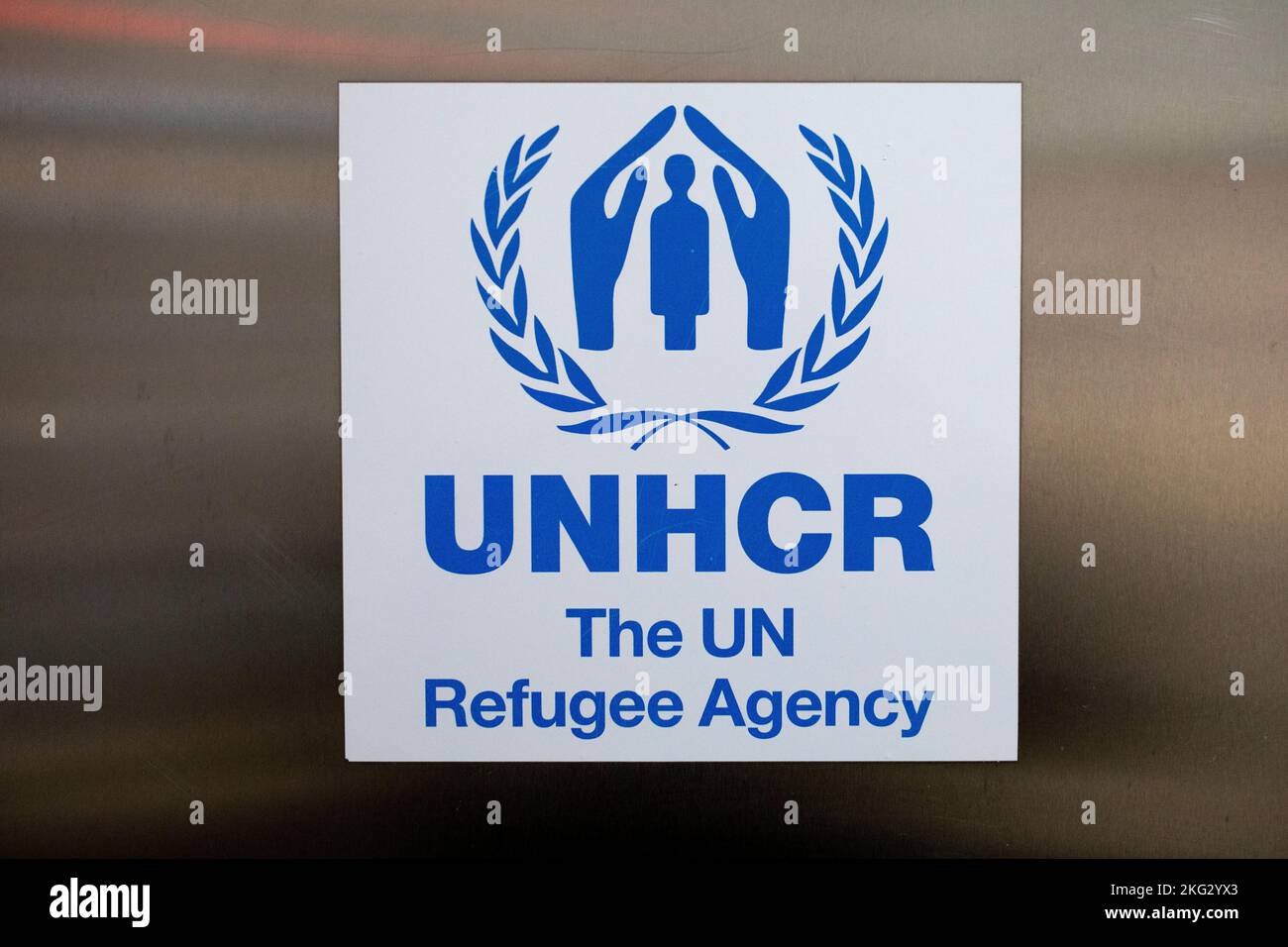 Unhcr logo hi-res stock photography and images - Alamy