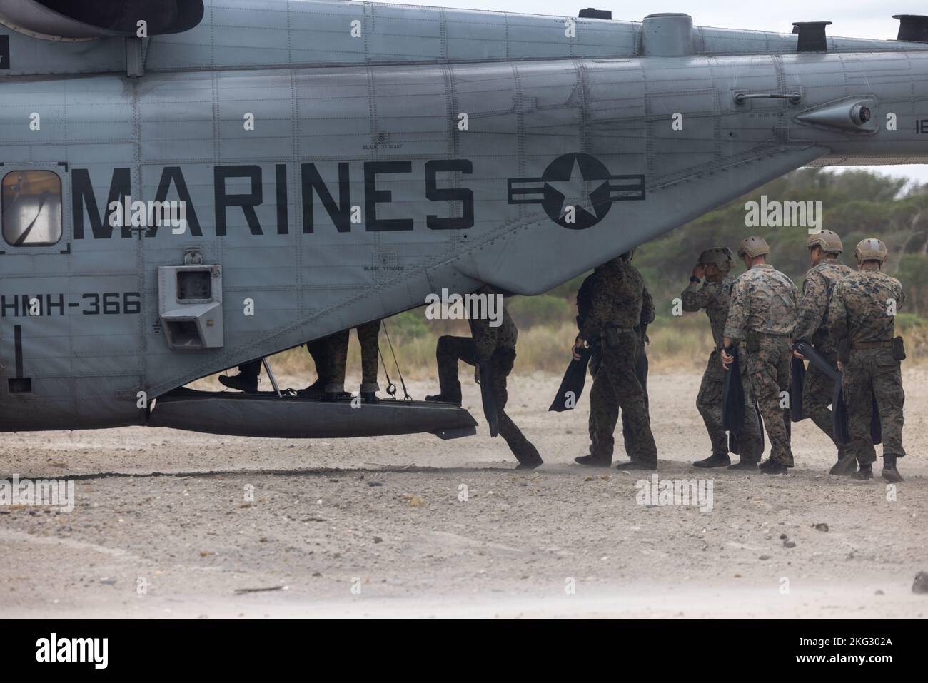 U.S. Marines with the Maritime Special Purpose Force (MSPF), 26th ...
