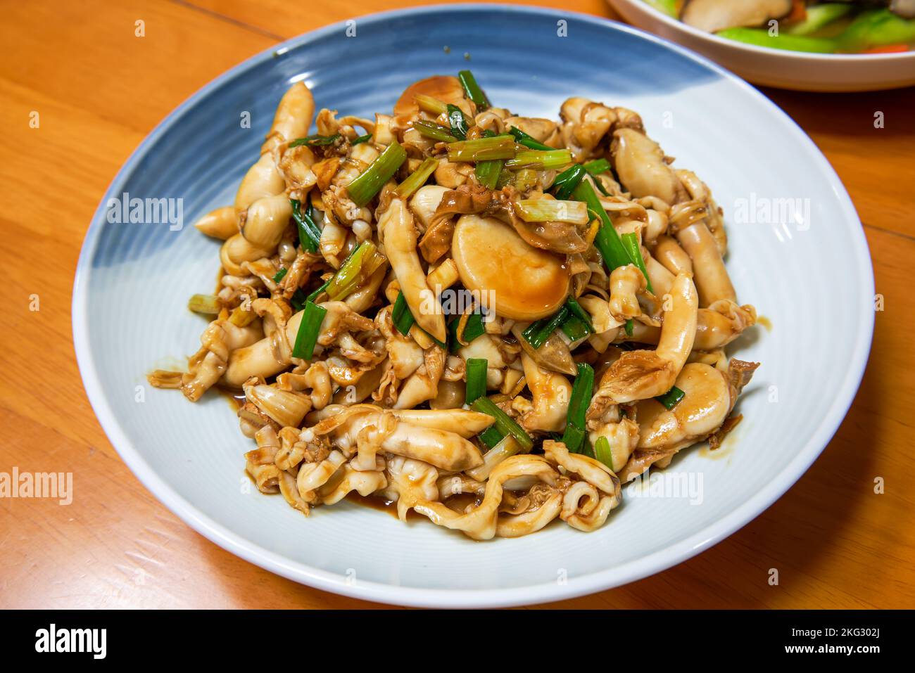 Scallion oil razor clams hi-res stock photography and images - Alamy