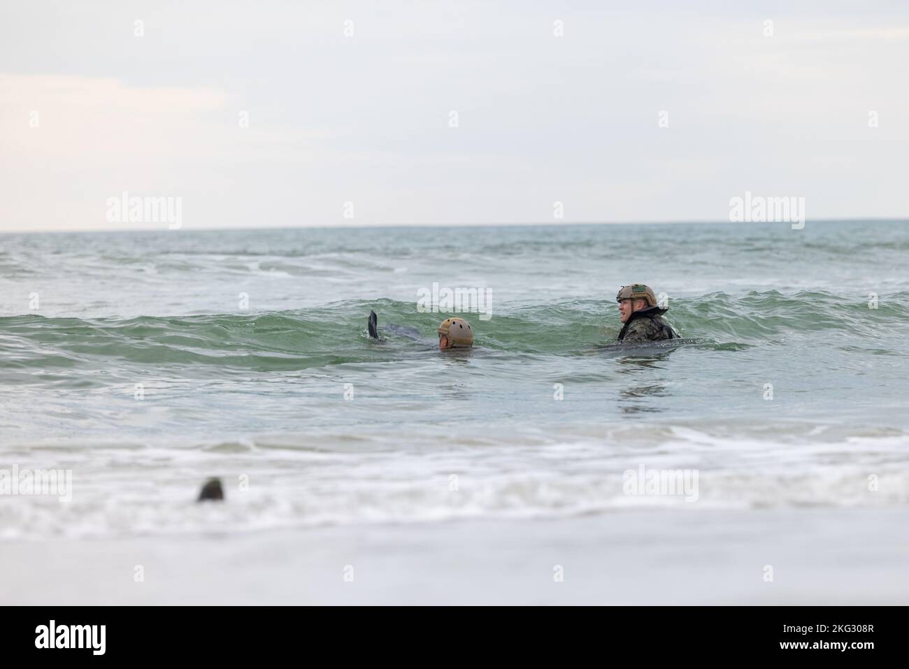 U.S. Marine Corps Col. Dennis Sampson, commanding officer of the 26th ...