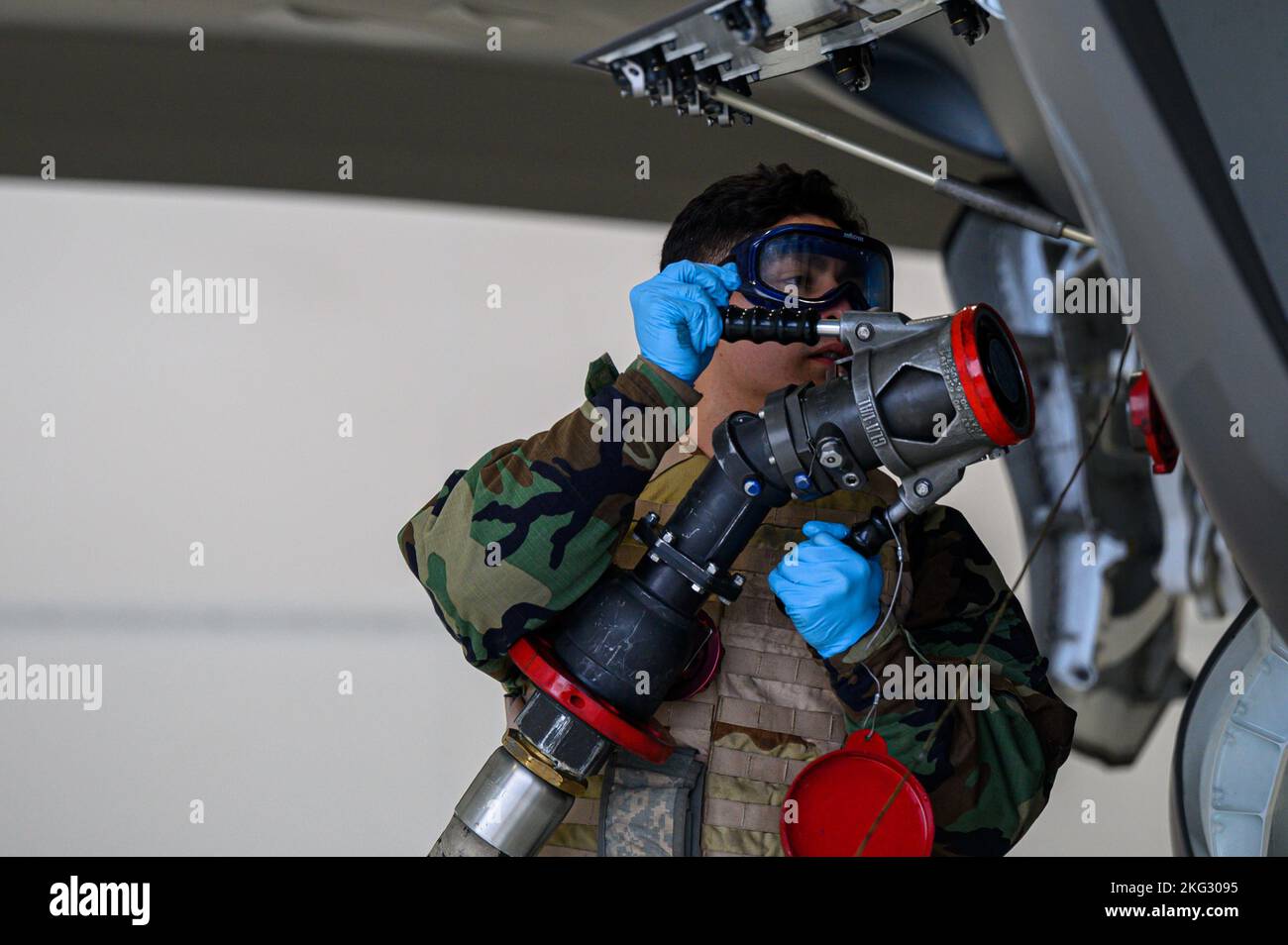 U.S. Air Force Airman 1st Class Bryan Arancibia, 355th Aircraft ...