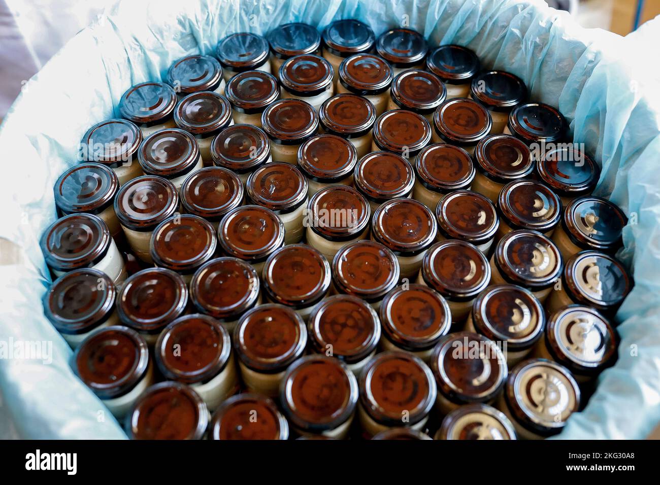 Cooperative making food products in Mhaydseh, Bekaa, Lebanon. Making ...
