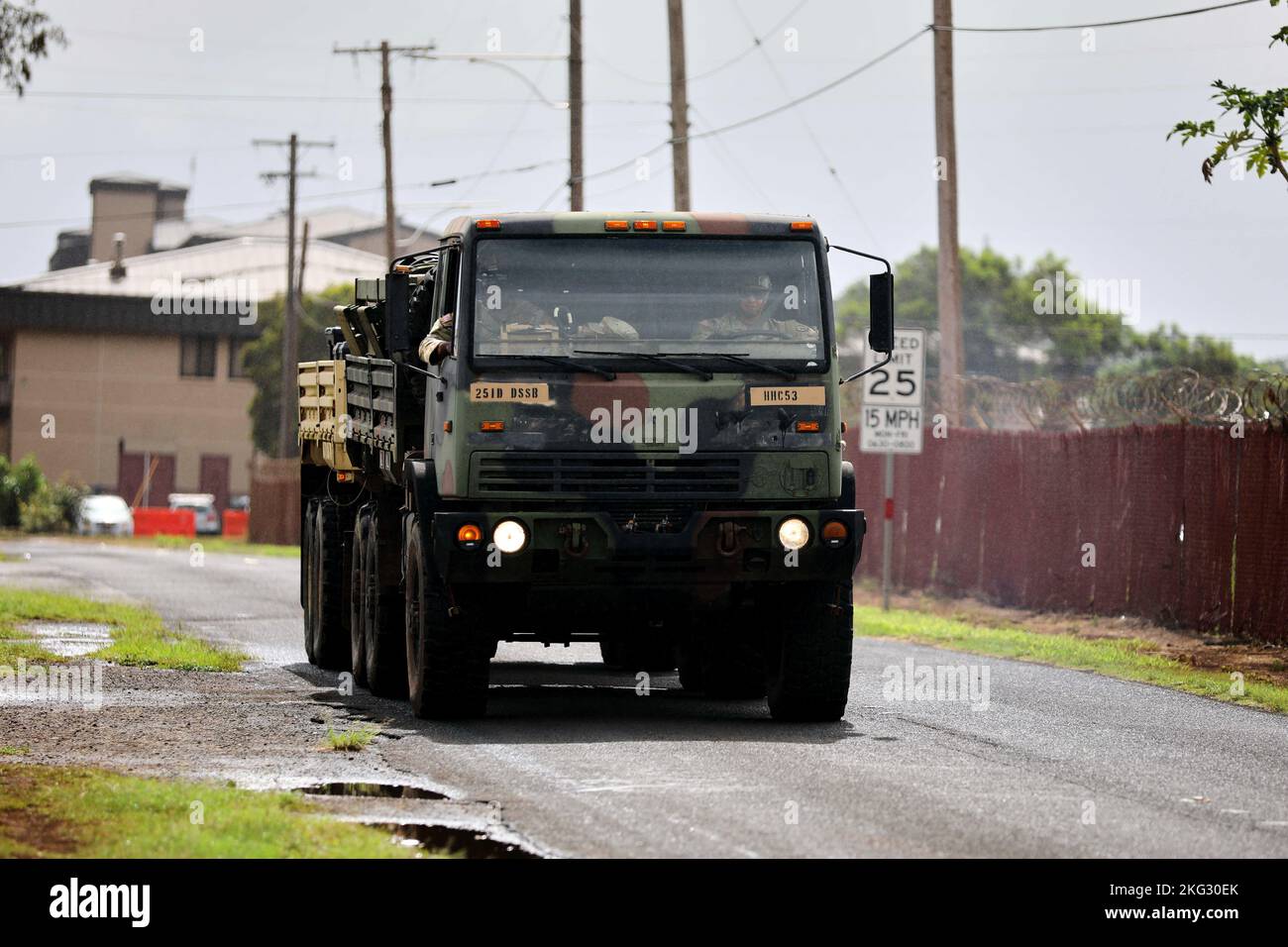 Soldiers in 524th Division Sustainment Support Battalion, 25th DSB ...