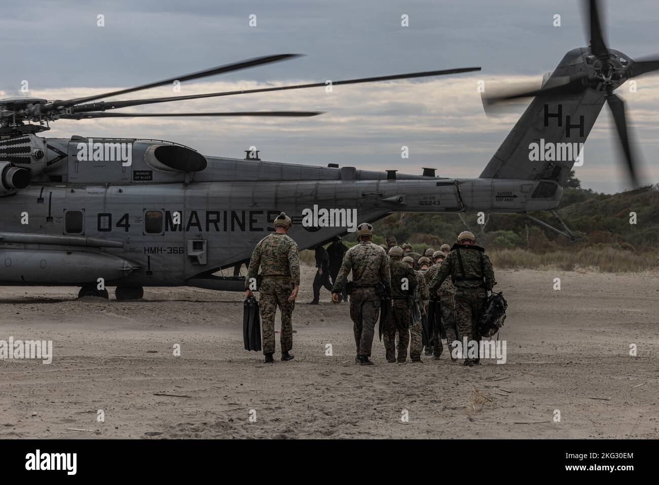 U.S. Marines assigned to Maritime Special Purpose Force, 26th Marine ...