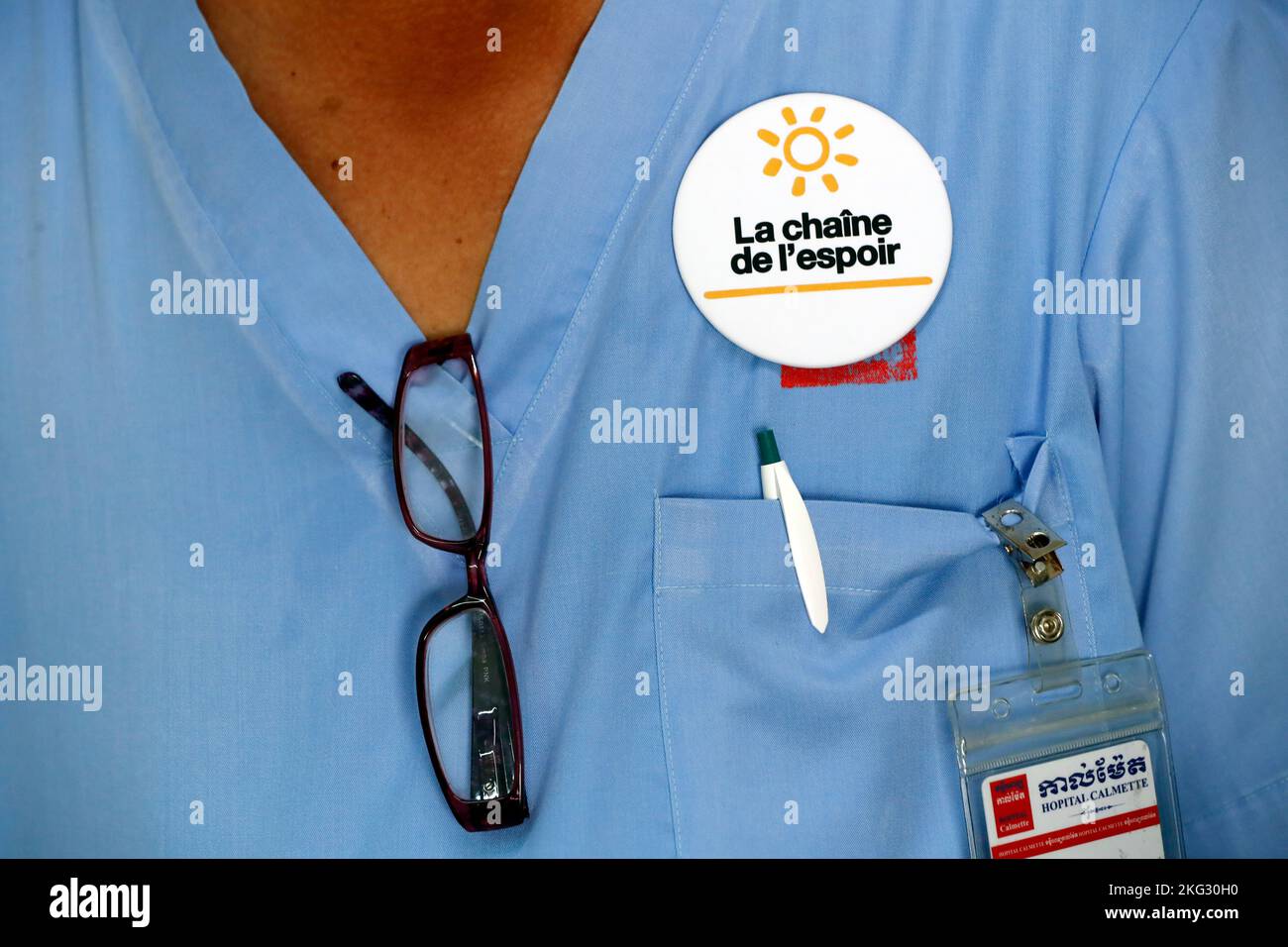 Calmette hospital. French NGO Chaine de l'Espoir provide free treatment ...