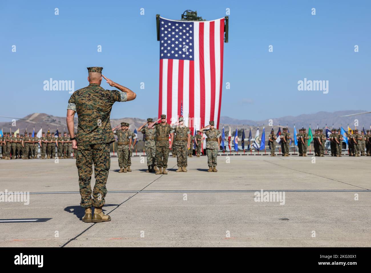 U.S. Marine Corps Lt. Col. Mark Koval, the commanding officer of Marine ...