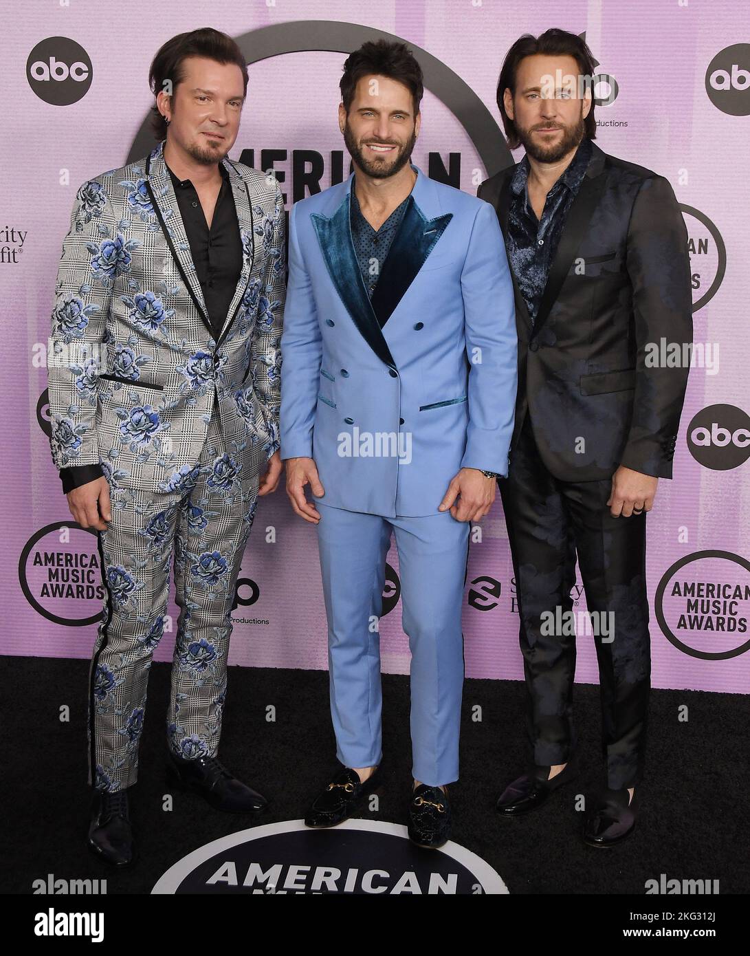 Los Angeles, USA. 20th Nov, 2022. (L-R) Parmalee - Josh McSwain, Matt ...