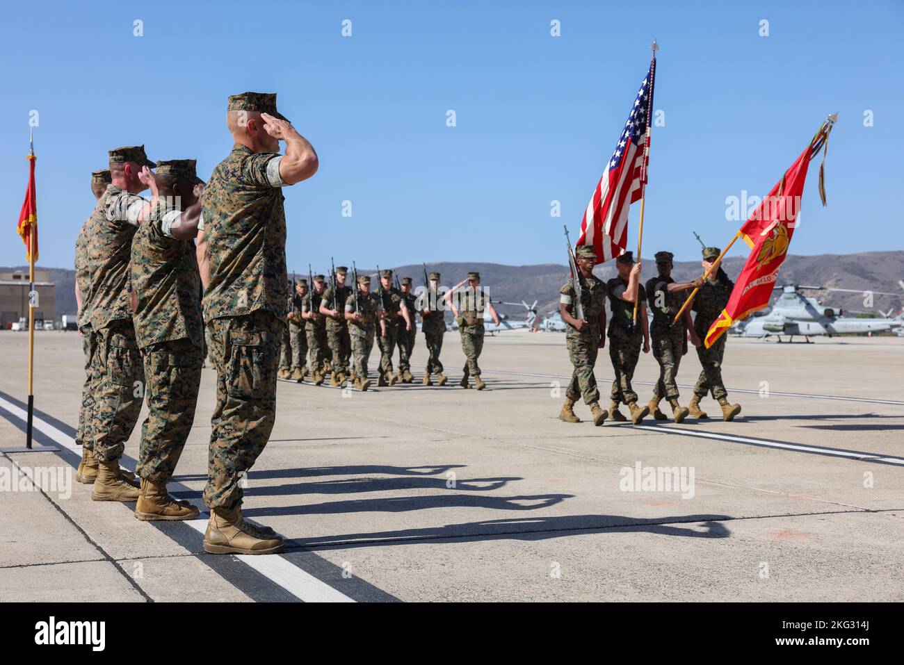 U.S. Marines with Marine Light Attack Helicopter Training Squadron 303 ...
