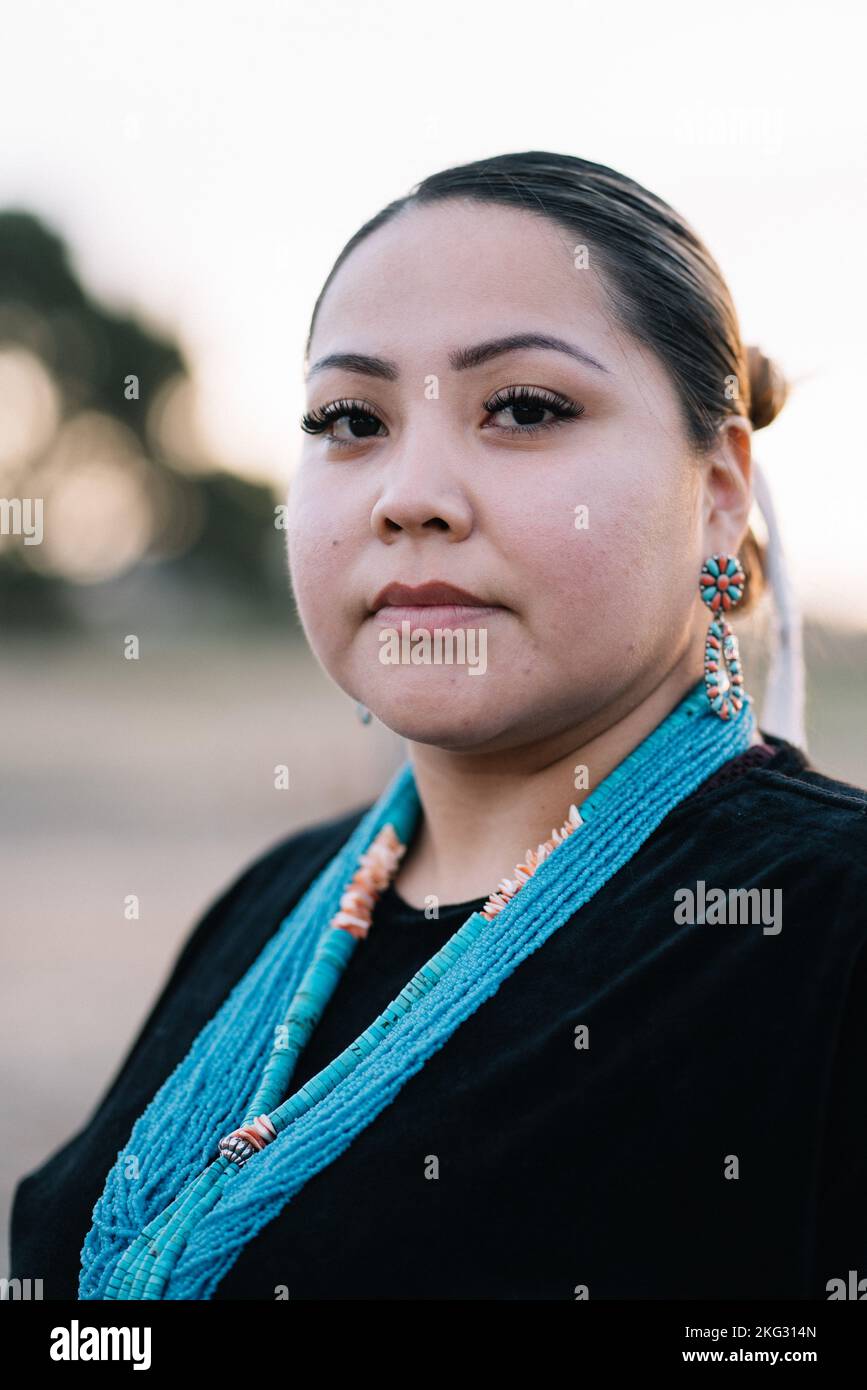 U.S. Air Force Senior Airman Nizhony Dawn Daw, 60th Security Forces ...