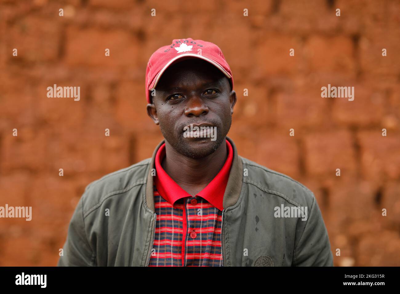Kopakama coffee grower's cooperative president, Rutsiro, Rwanda Stock ...