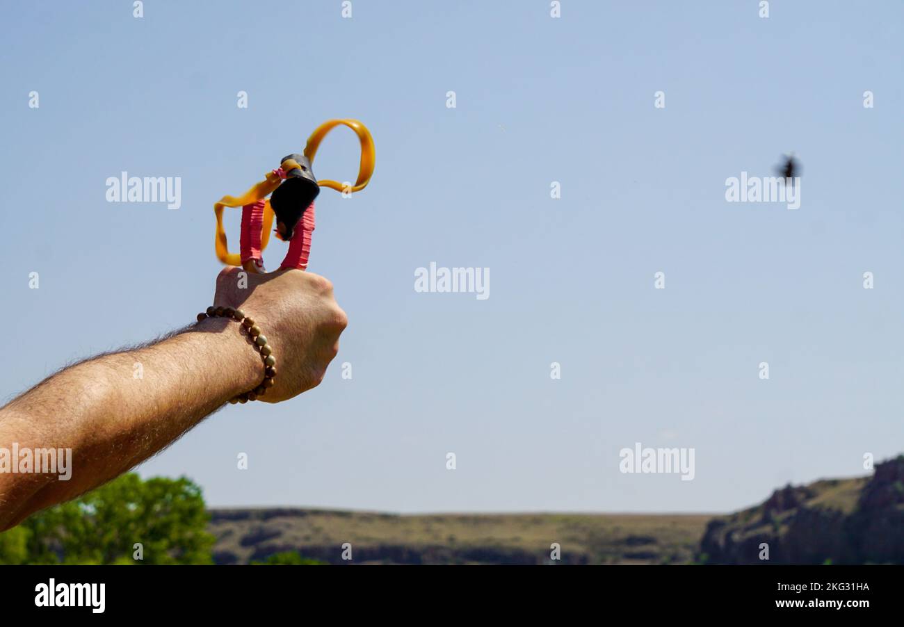 Slignshot hi-res stock photography and images - Alamy