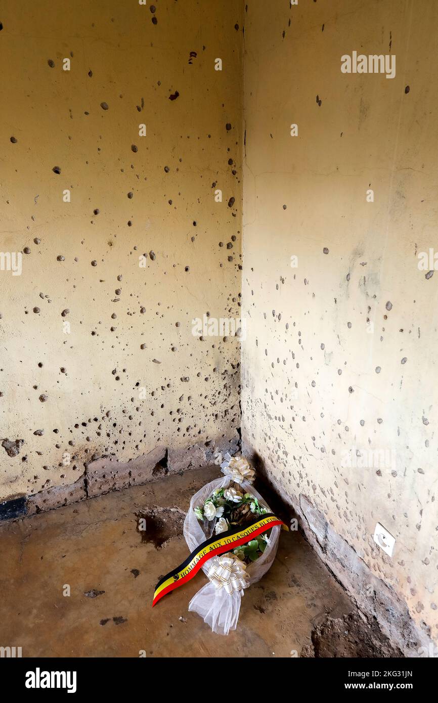 Flowers in Camp Kigali Memorial, Kigali, Rwanda Stock Photo - Alamy