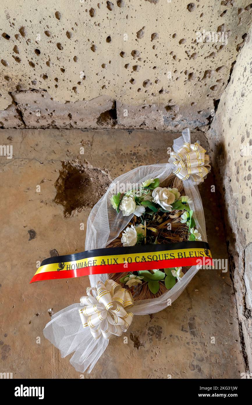 Flowers in Camp Kigali Memorial, Kigali, Rwanda Stock Photo - Alamy