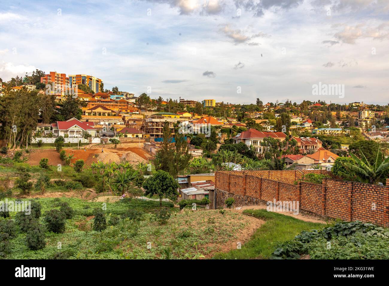 Land and housing in Kigali, Rwanda Stock Photo - Alamy