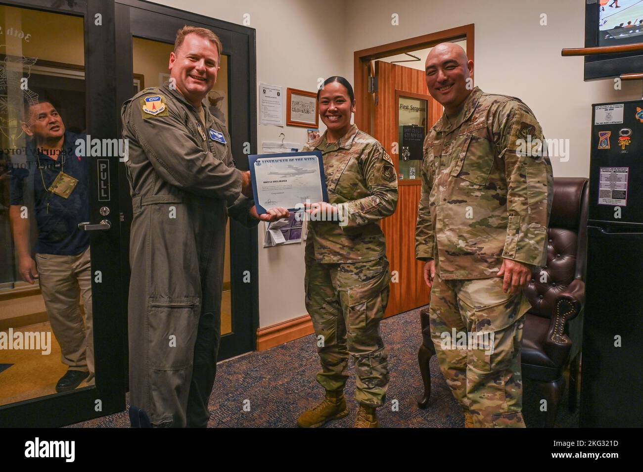 U.S. Air Force Staff Sgt. La Toya Ibanez, the commander’s executive ...
