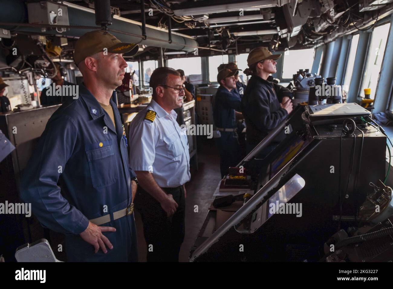 221026-N-RT917-1004 SUEZ CANAL (Oct. 26, 2022) Cmdr. James Diefenderfer ...