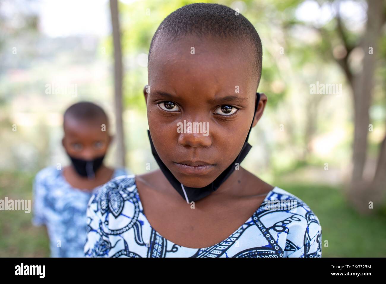 Children in Karongi, western Rwanda Stock Photo - Alamy
