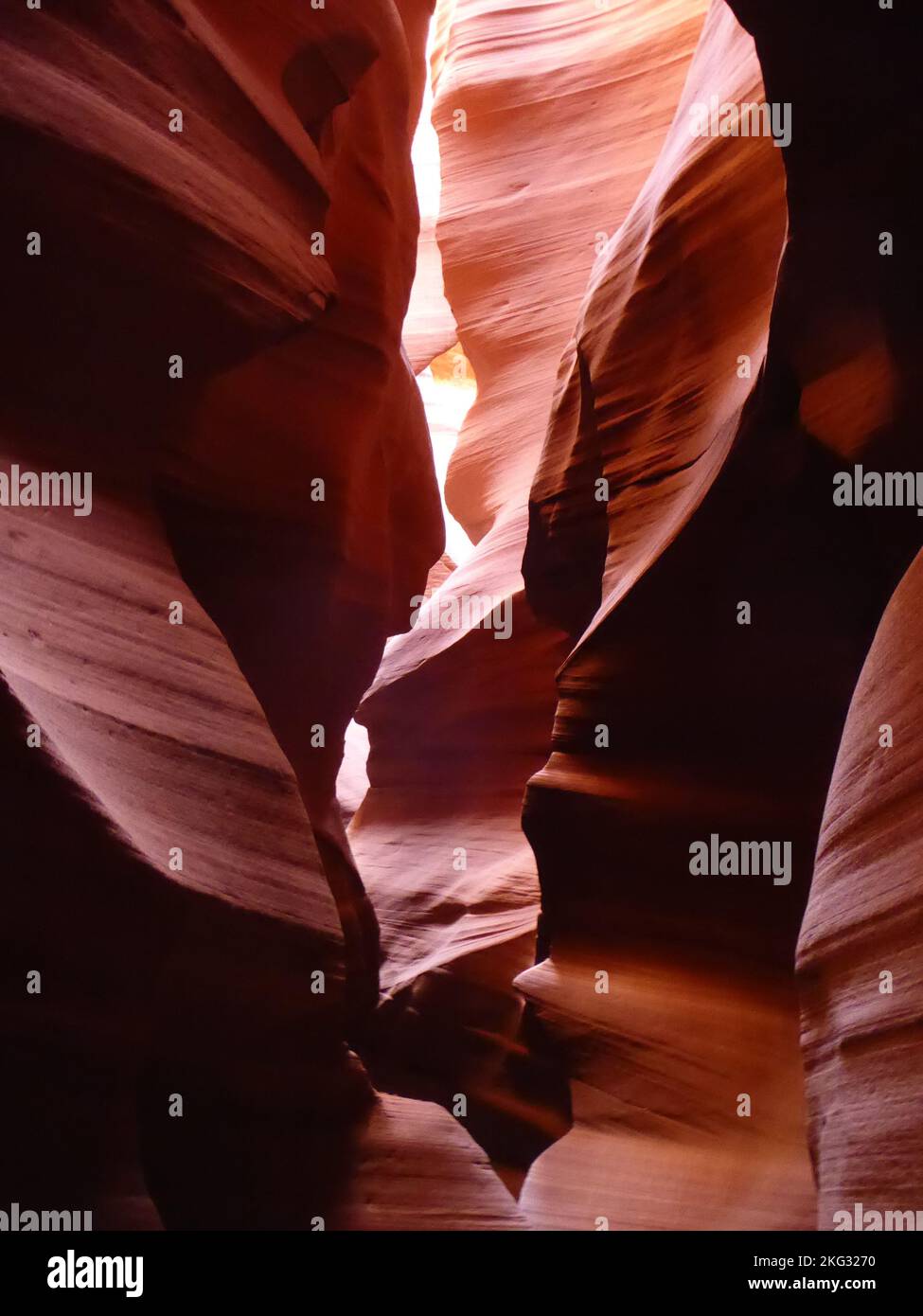 Inside Antelope Canyon, Page, Arizona, U.S.A Stock Photo - Alamy