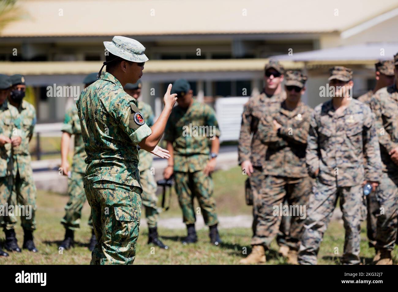 Royal Brunei Land Force (RBLF) 1st Lt. Safwan Sufian, a School of ...