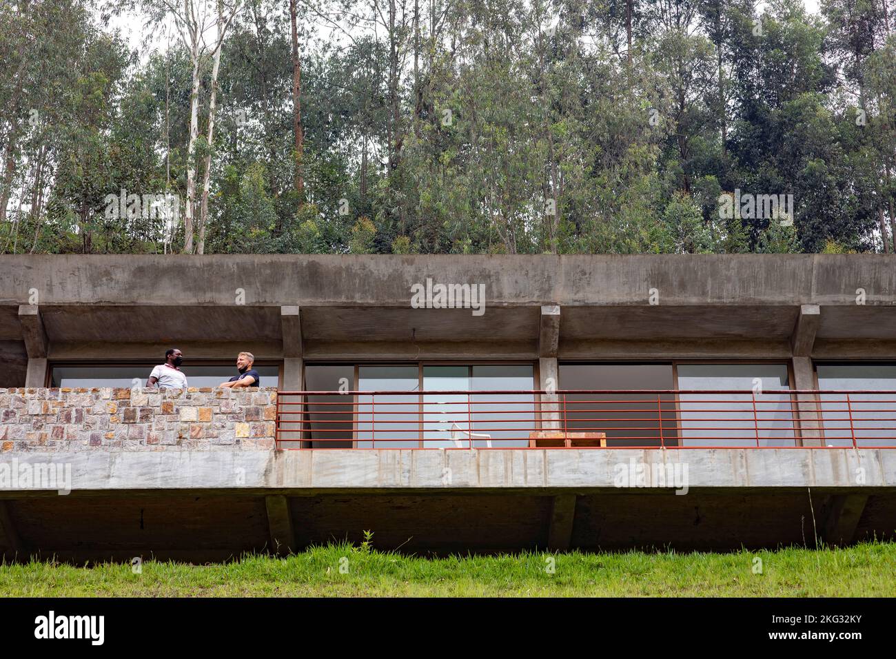 The Nile Institute in progress, Cukiro Hill, Muhanga district, Rwanda ...