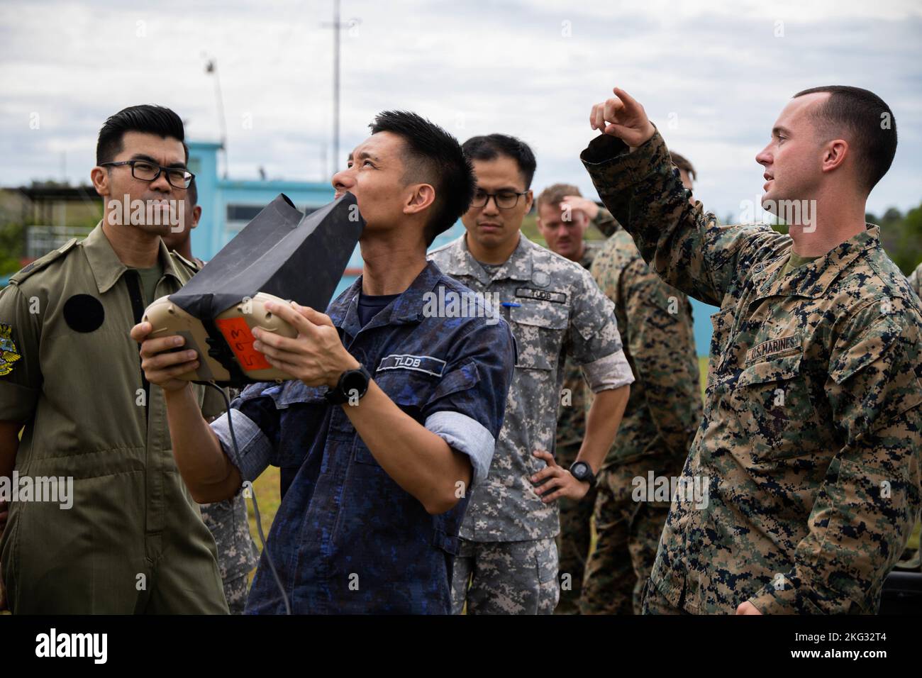U.S. Marine Corps Cpl. Ryan Kruel, a joint terminal attack controller ...