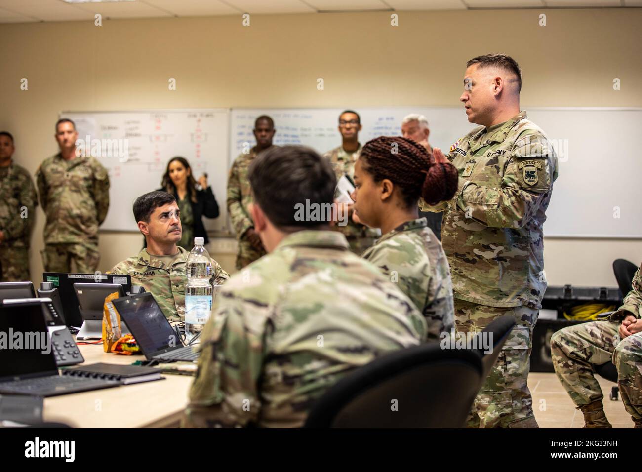 Maj. Chad E. Pennington, U.S. Army Southern European Task Force, Africa ...