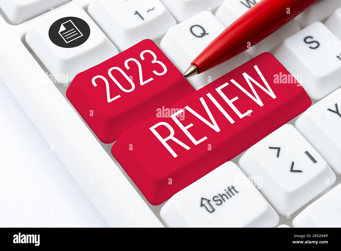 Inspiration showing sign 2023 Review. Word for seeing important events ...